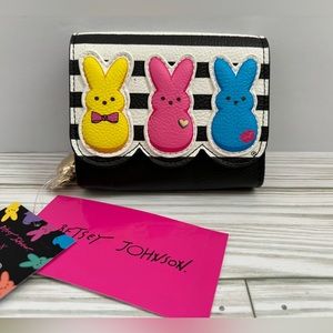 Betsey Johnson | Bags | Nwt Betsey Johnson Peeps Wallet | Poshmark